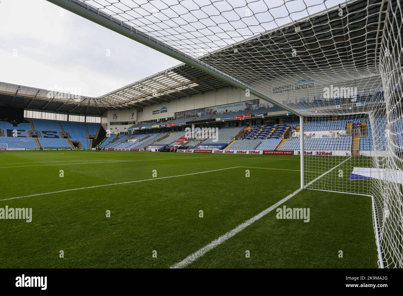 A general view of the stadium during the Sky Bet Championship match ...