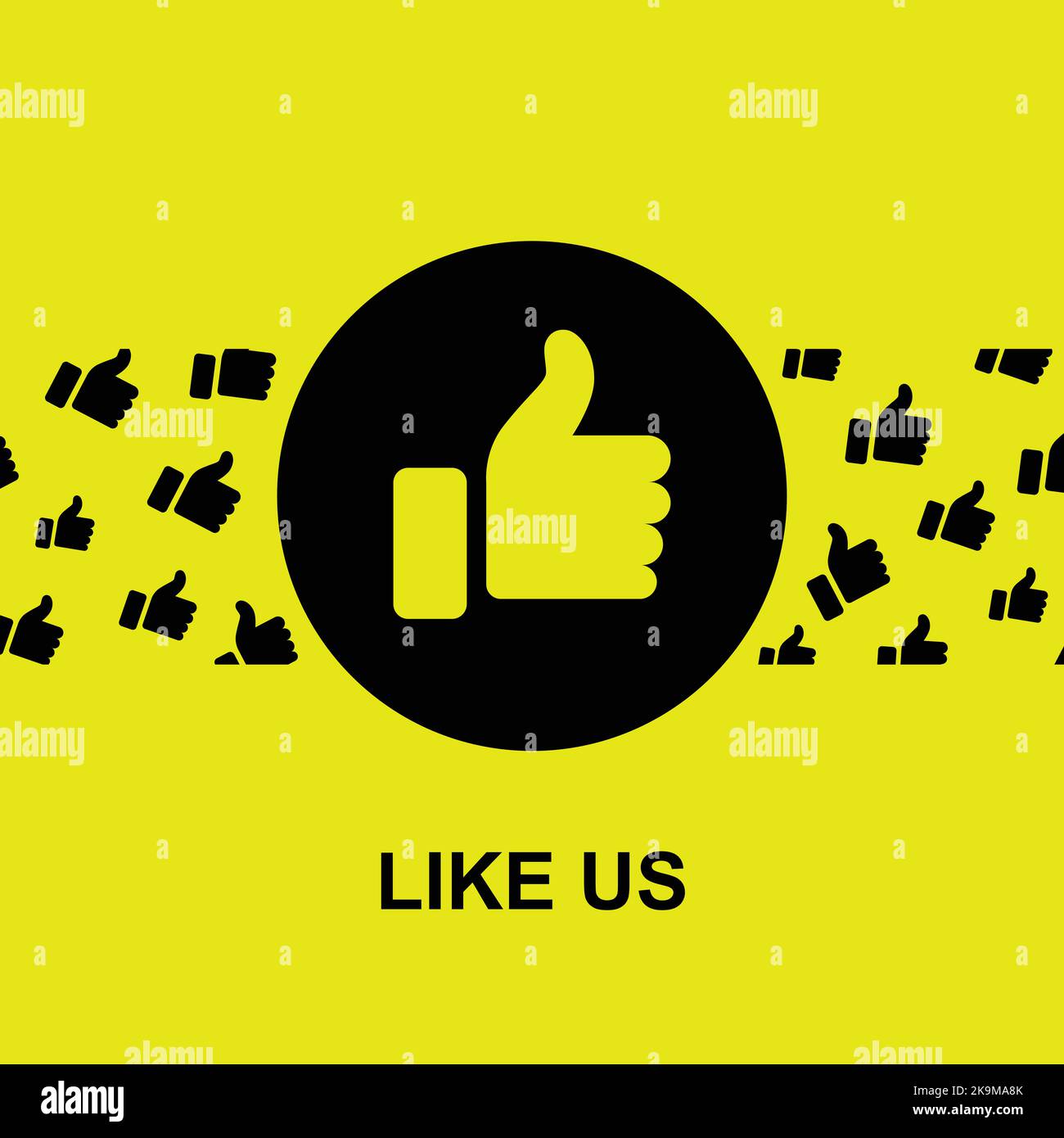 1 Million Followers. Social media followers vector illustration ...