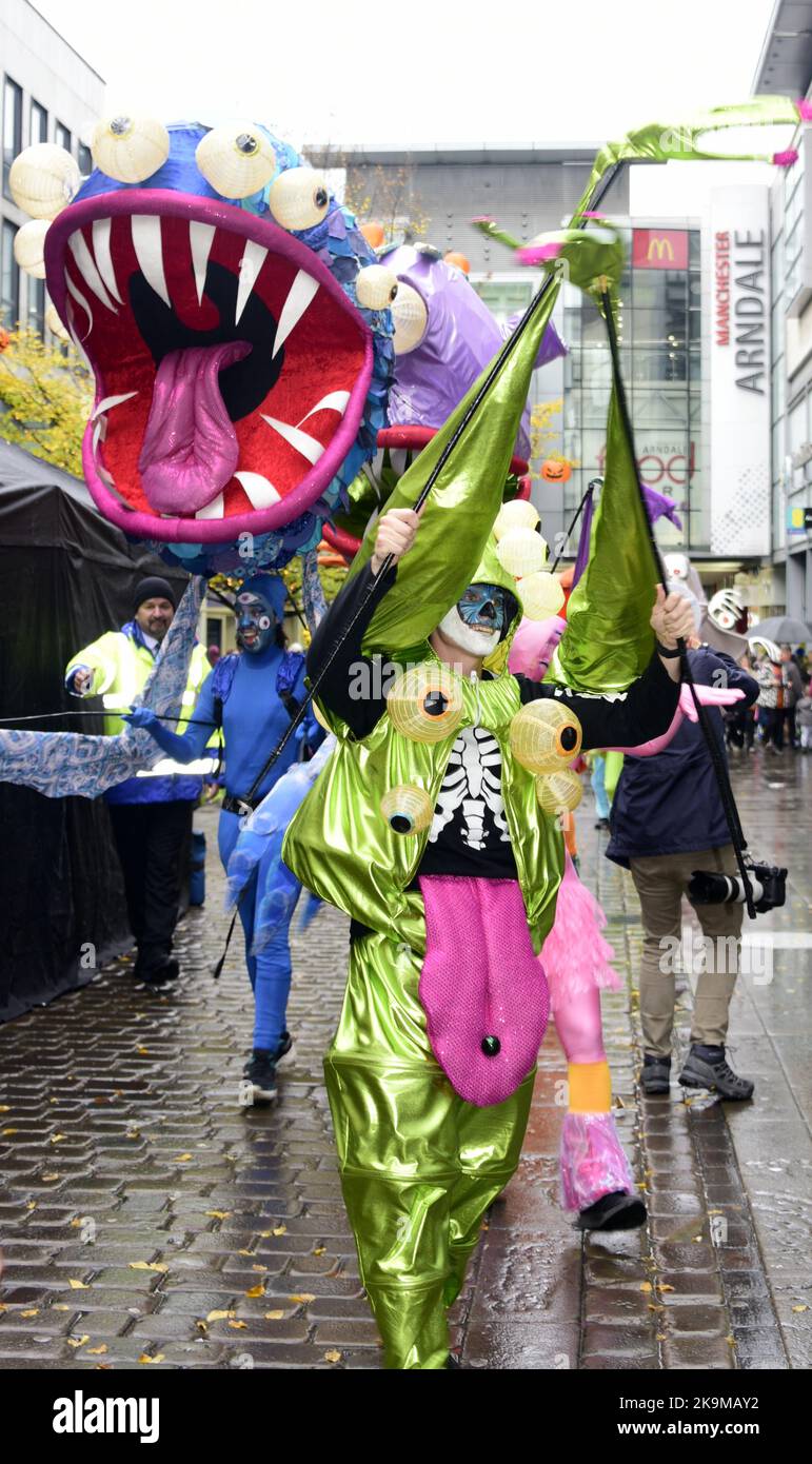 Manchester, UK. 29th October, 2022. Halloween Monster’s Rock! Party ...