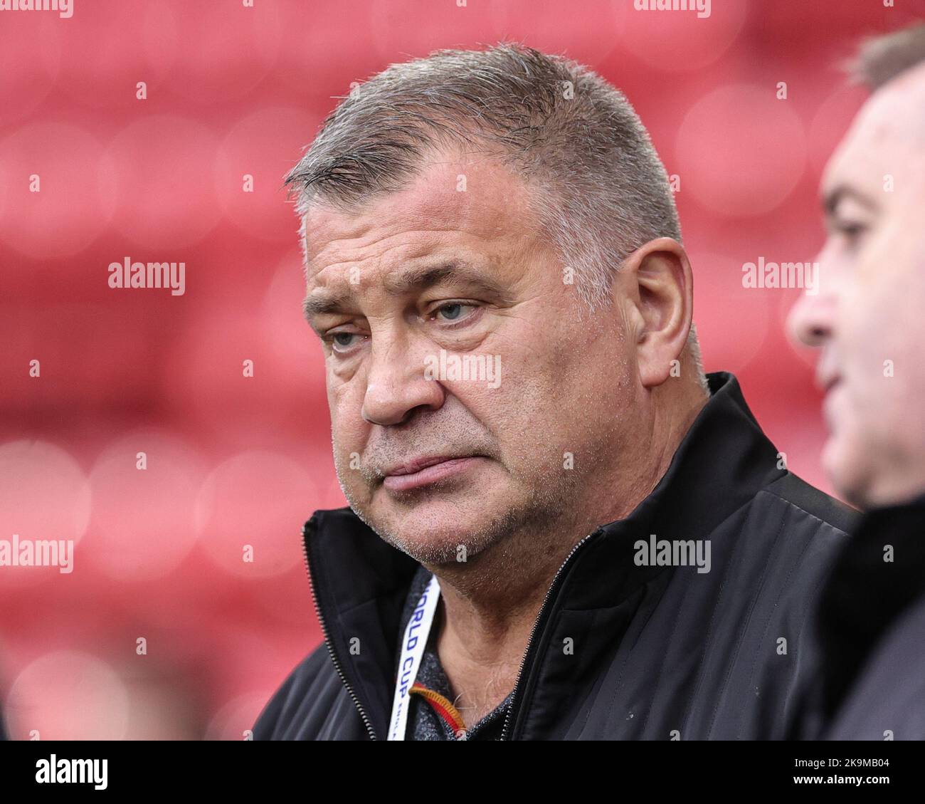 Shaun Wane Head Coach of England Kai Pearce-Paul the Rugby League World ...