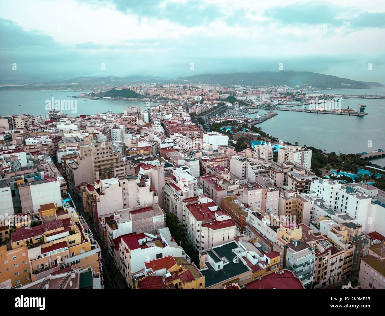 Ceuta Traditional Architecture in a Spanish Enclave in Africa. Ceuta ...