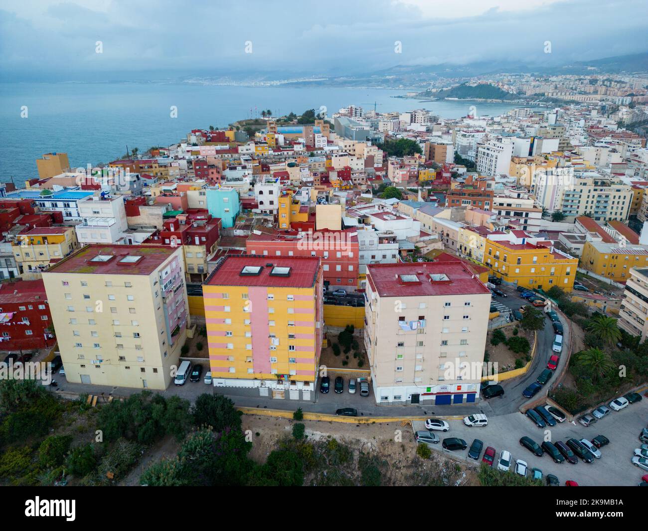 Ceuta Traditional Architecture in a Spanish Enclave in Africa. Ceuta ...