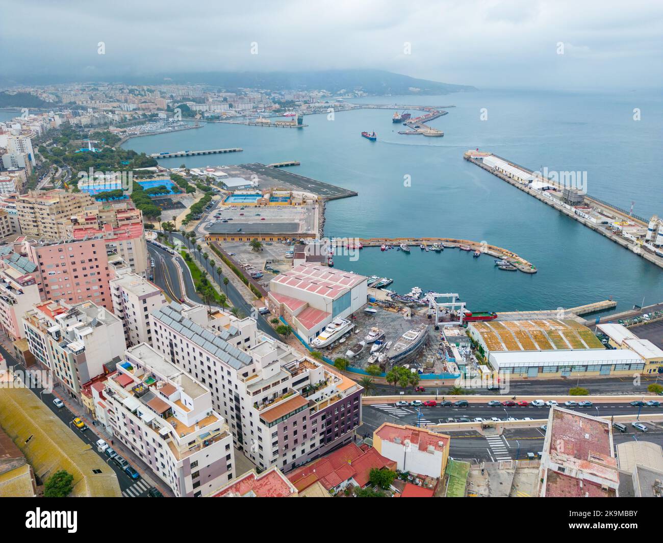 Ceuta Traditional Architecture in a Spanish Enclave in Africa. Ceuta ...