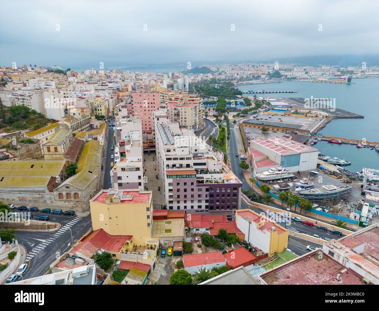 Ceuta Traditional Architecture in a Spanish Enclave in Africa. Ceuta ...