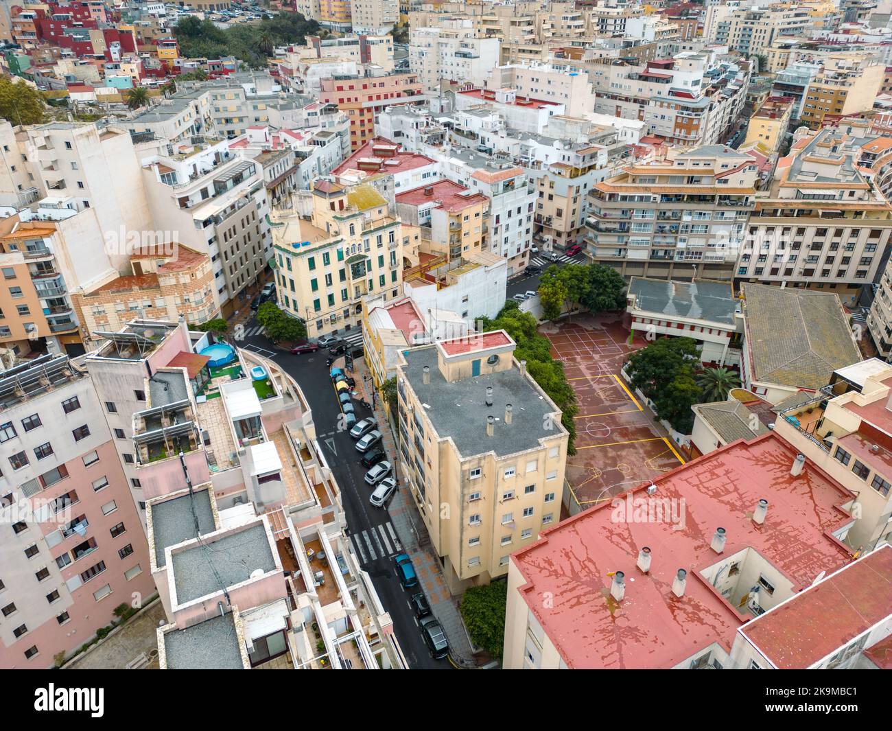 Ceuta Traditional Architecture in a Spanish Enclave in Africa. Ceuta ...