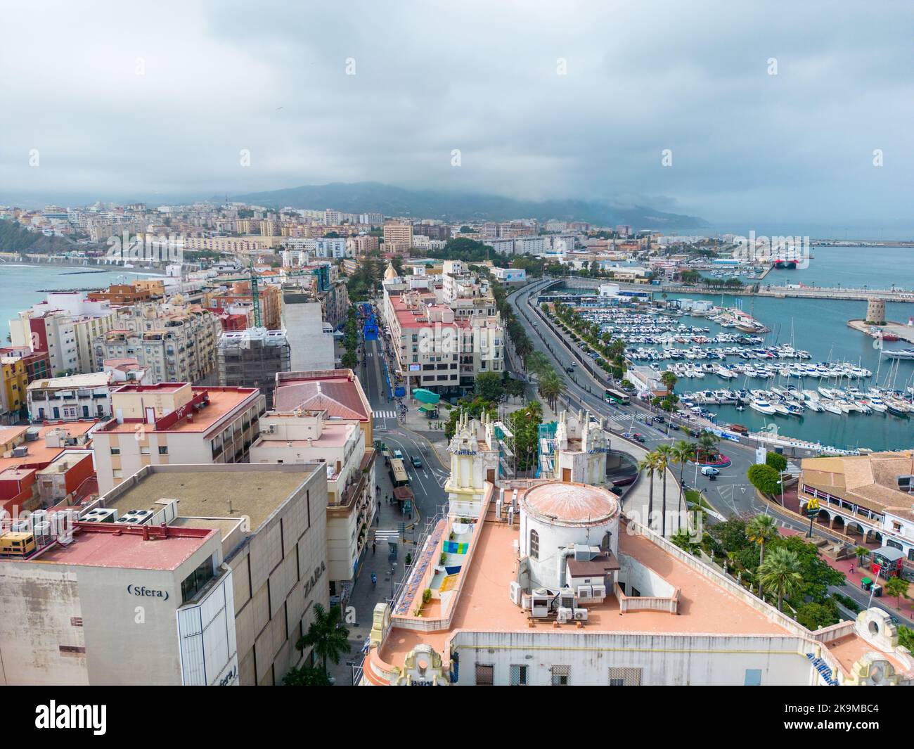 Ceuta Traditional Architecture in a Spanish Enclave in Africa. Ceuta ...