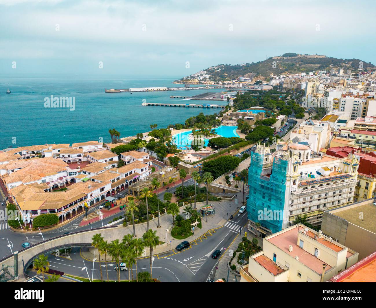 Ceuta Traditional Architecture in a Spanish Enclave in Africa. Ceuta ...