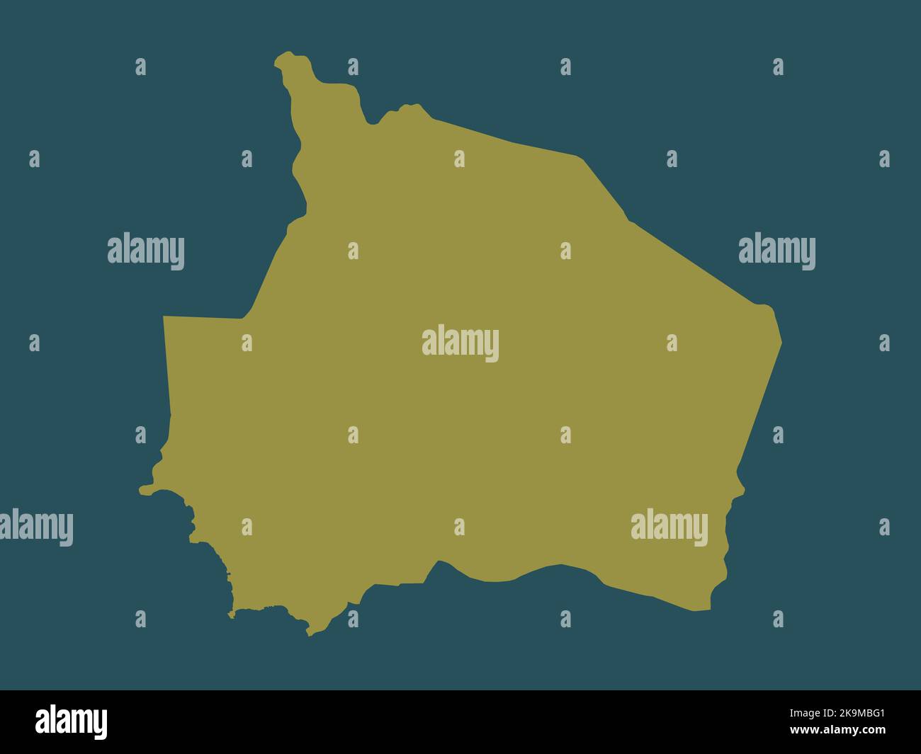Negeri sembilan outline map hi-res stock photography and images - Alamy