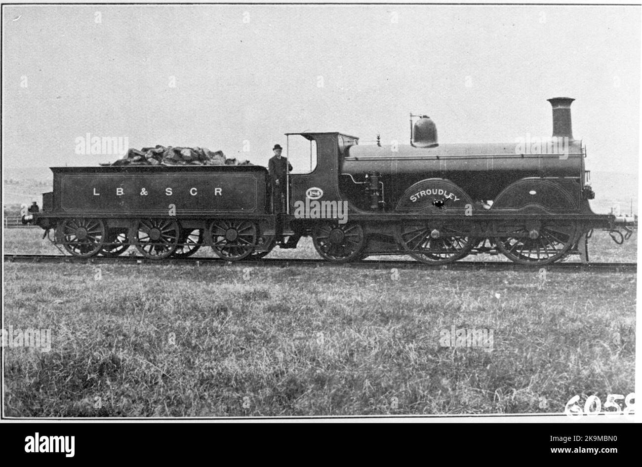 LBSC lok 184 "Stroudley Stock Photo - Alamy