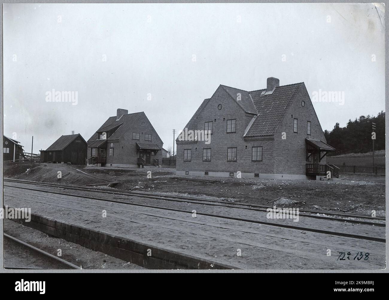 Bostain house at Vagnhärad station Stock Photo - Alamy