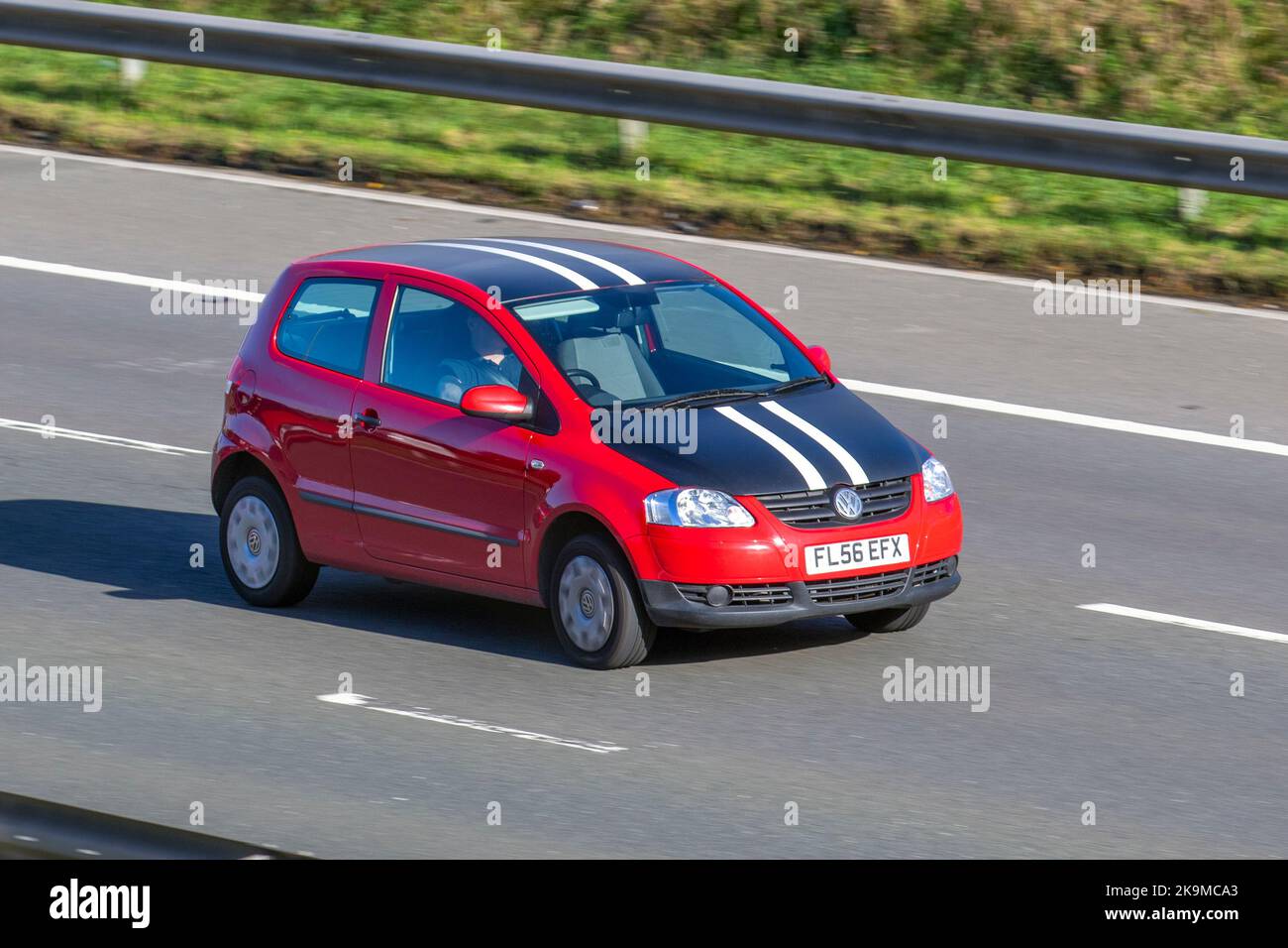 2006 Red VW VOLKSWAGEN FOX 1198cc petrol 5-speed manual, subcompact ...
