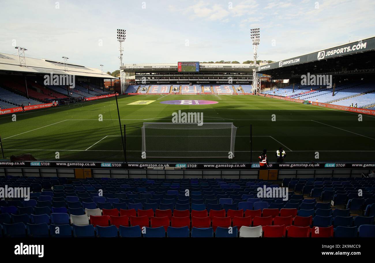 General view of the stadium prior to the Premier League match at ...