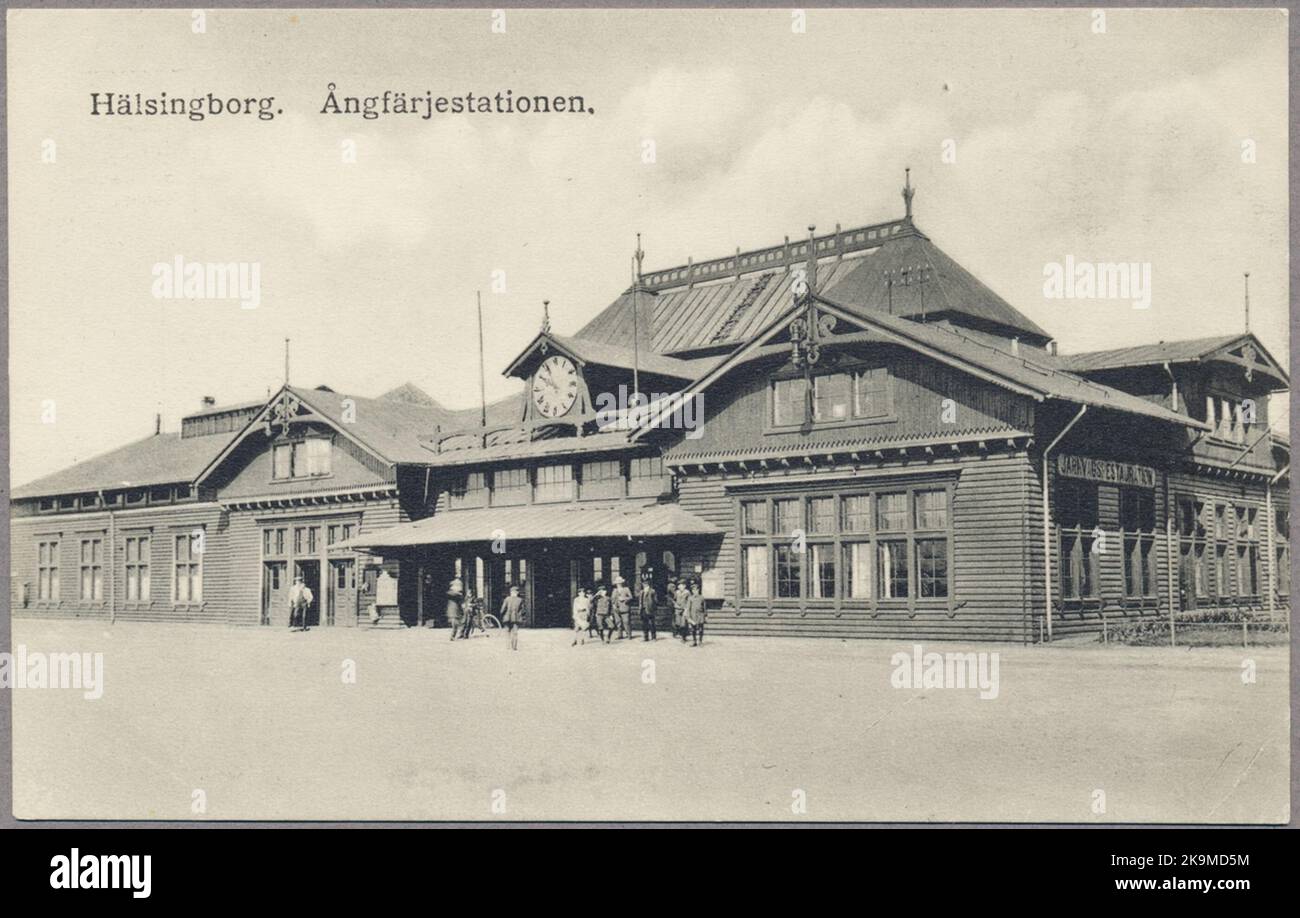 Helsingborg Ferry Station Stock Photo - Alamy