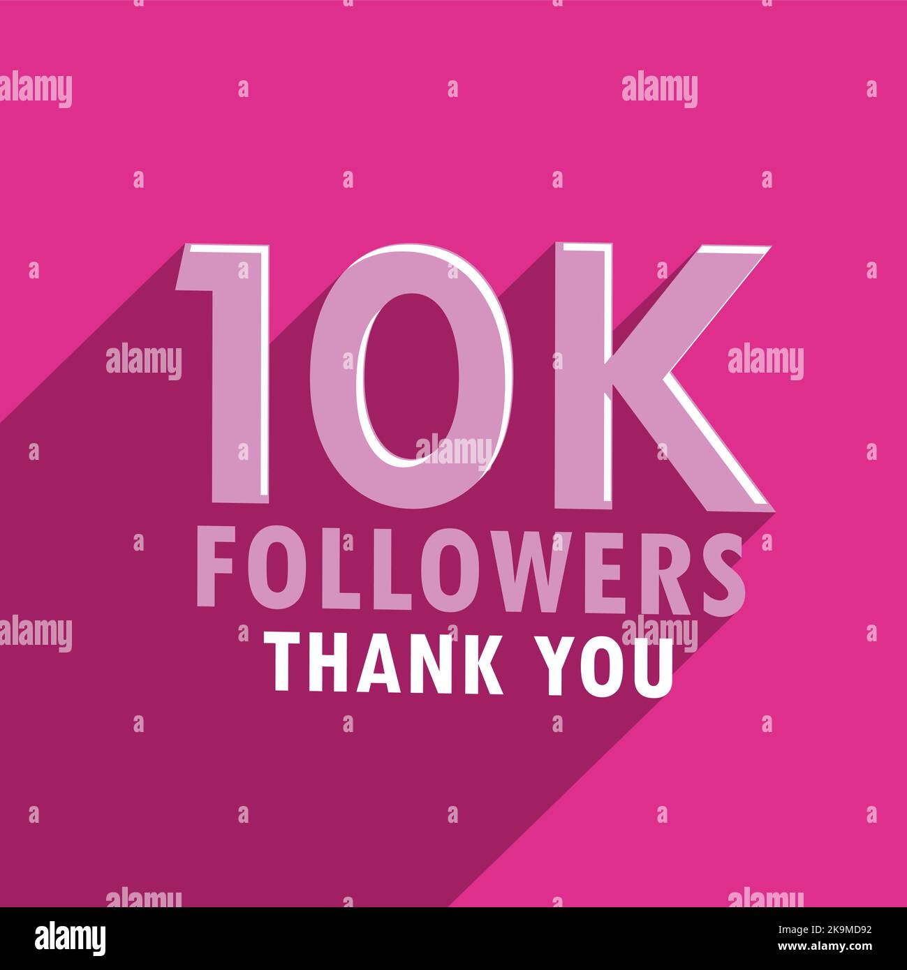 1 Million Followers. Social media followers vector illustration ...