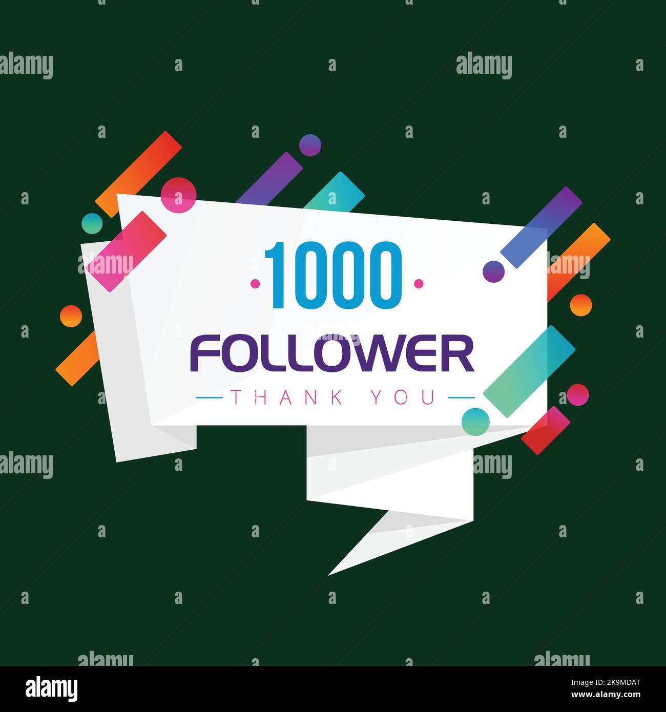 1 Million Followers. Social media followers vector illustration ...