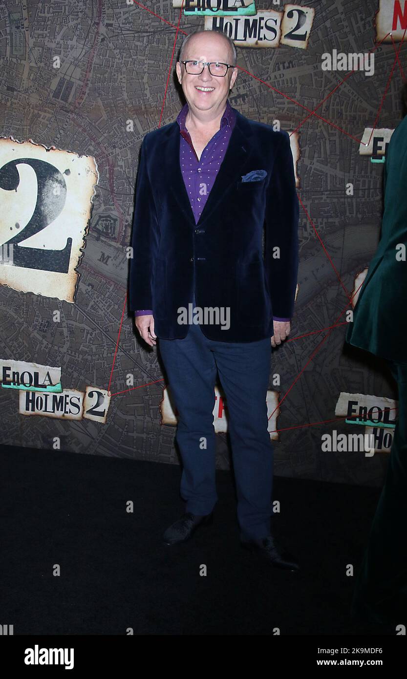 New York Premiere Of 'Enola Holmes 2'. -PICTURED: Harry Bardbeer, Harry ...