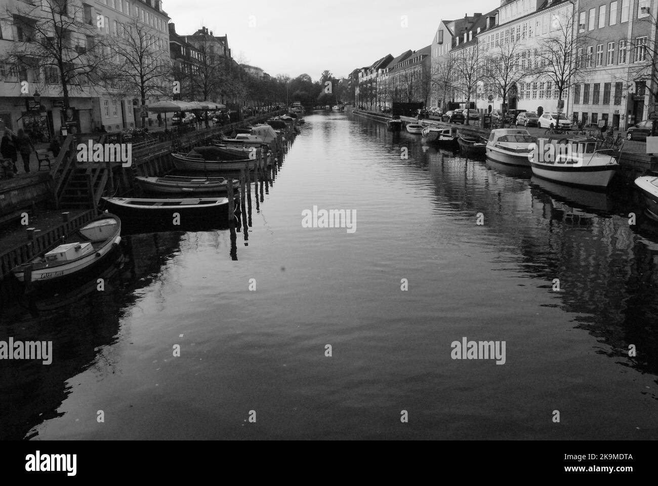Copenhagen/Denmark/29 October 2022/ Life at christianshavn canal on ...