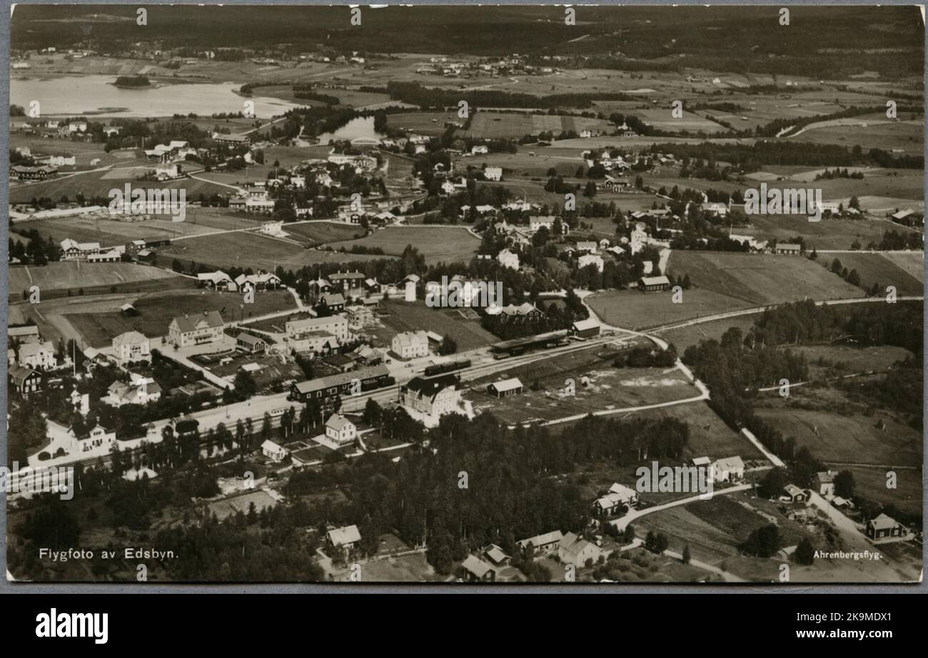 View of Edsbyn Stock Photo - Alamy