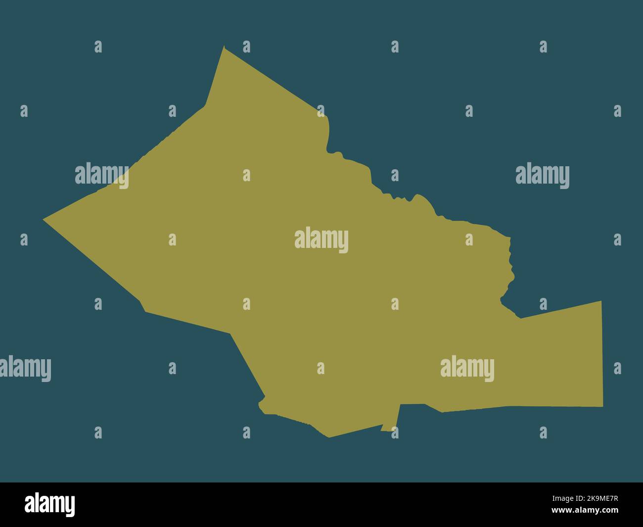 Kidal outline map hi-res stock photography and images - Alamy