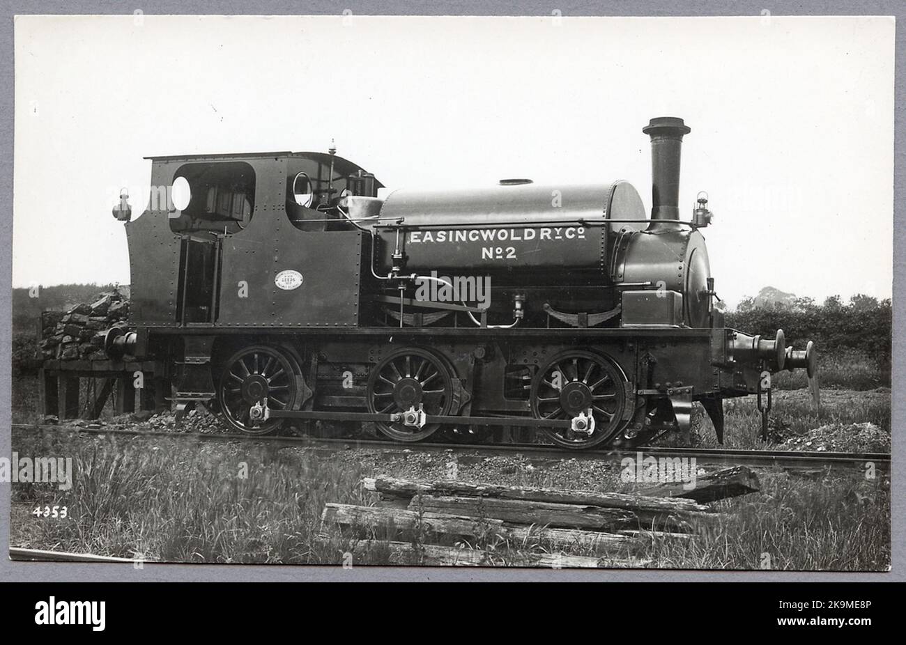 Ånglok Easingwold Railway Lok 2. Made of Hudswell, Clarke & Company ...
