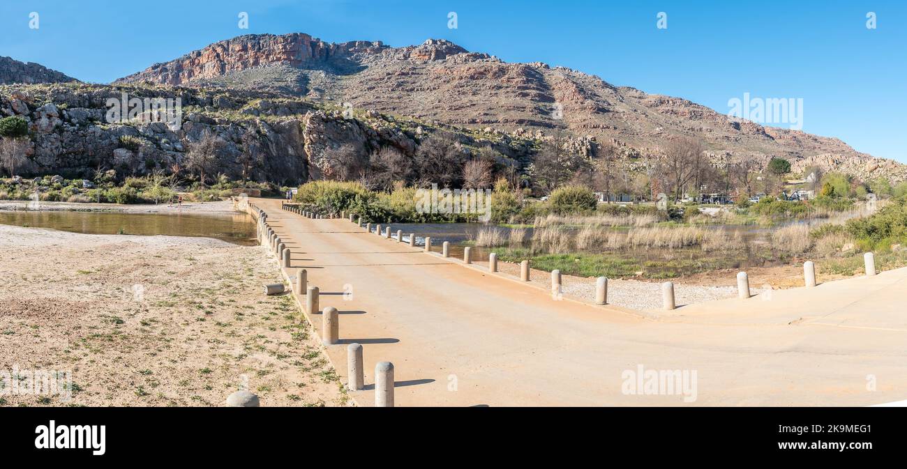 SANDDRIF, SOUTH AFRICA - SEP 7, 2022: Road bridge over the Matjies ...