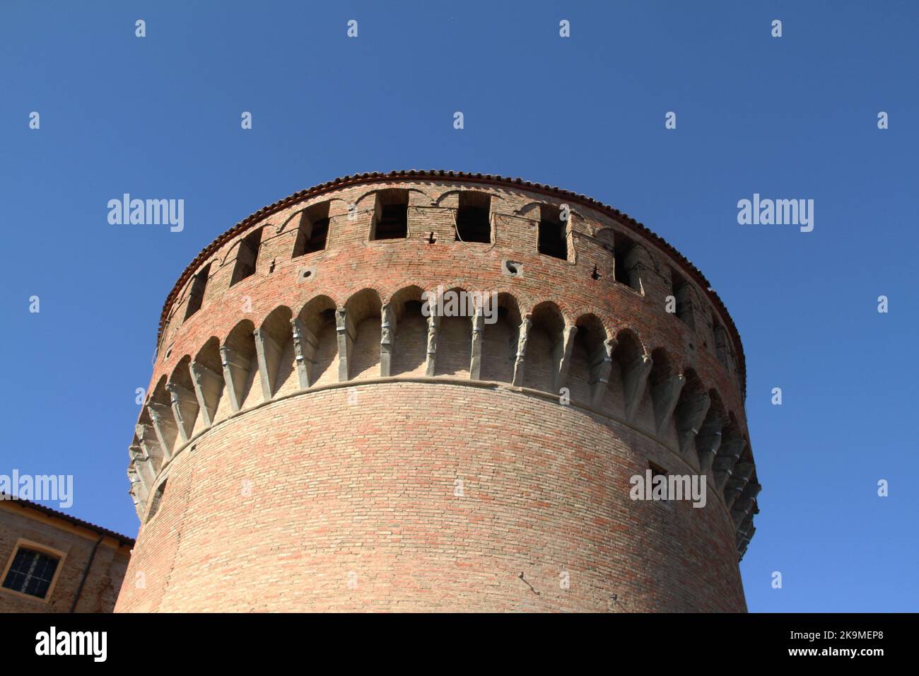 Rocca Sforzesca (Sforza Fortress), medieval structure in Dozza, Italy ...