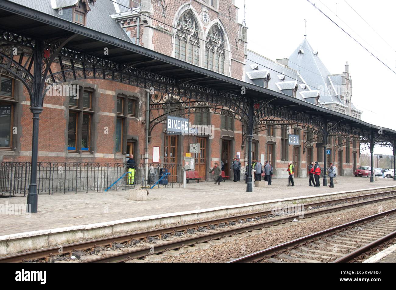 Binche Railway Station, Belgium - This beautiful ornate station is a ...