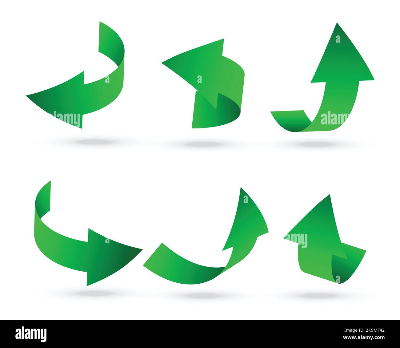 Set of minimal and unique arrow set isolated on white background ...