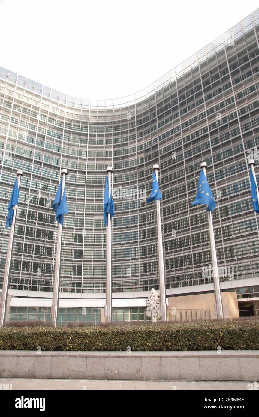 European Commission Building, EU, Brussels, Belgium Stock Photo - Alamy