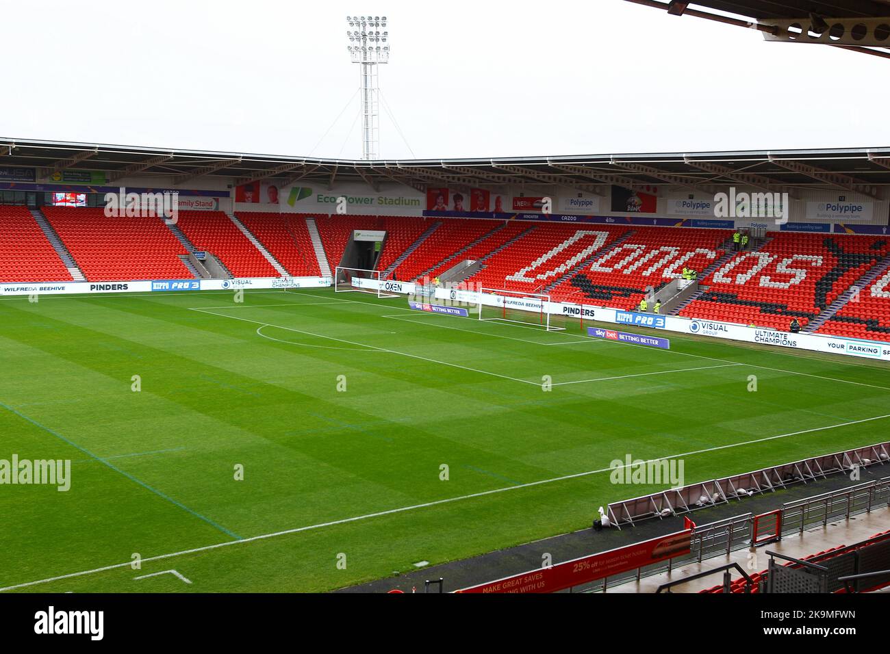 Eco - Power Stadium, Doncaster, England - 29th October 2022 General ...