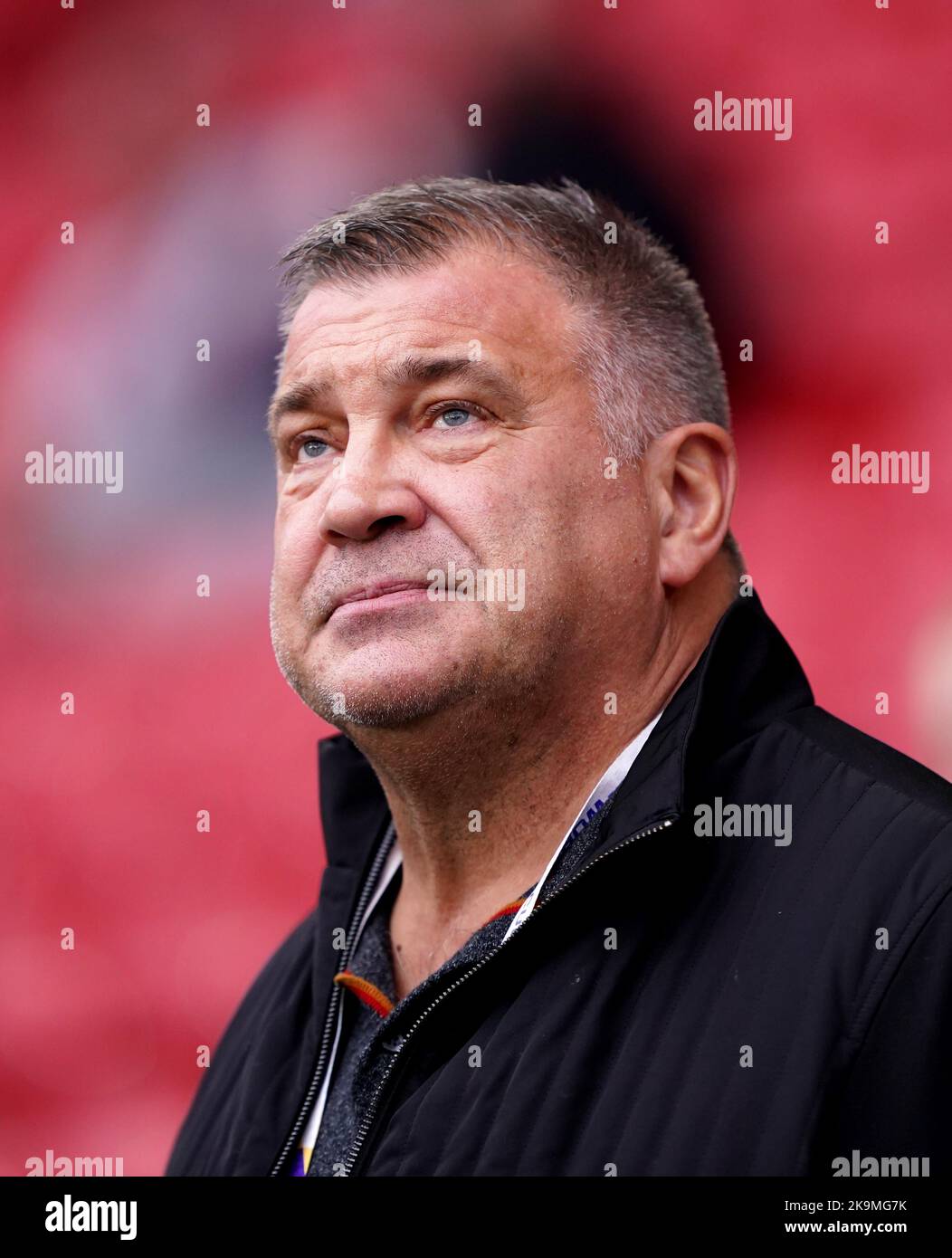 England head coach Shaun Wane ahead of the Rugby League World Cup group ...