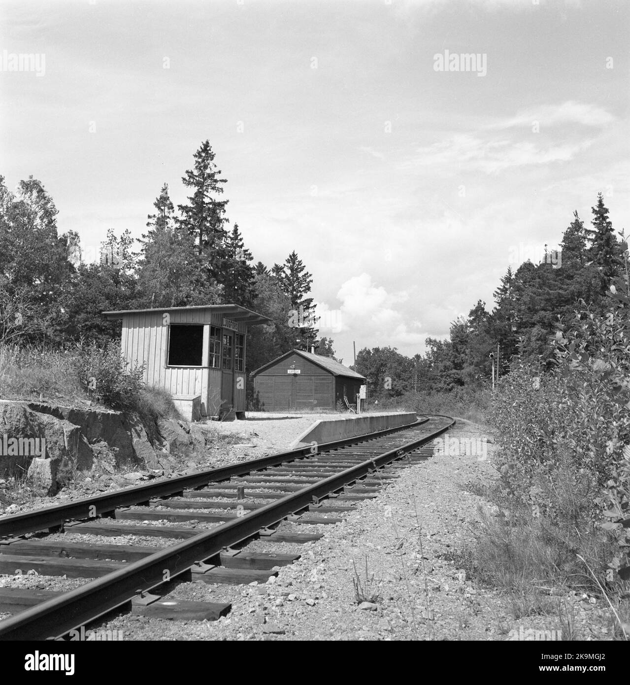 Since the railway between Skärblacka and Finspång, 1962-07-22, was ...
