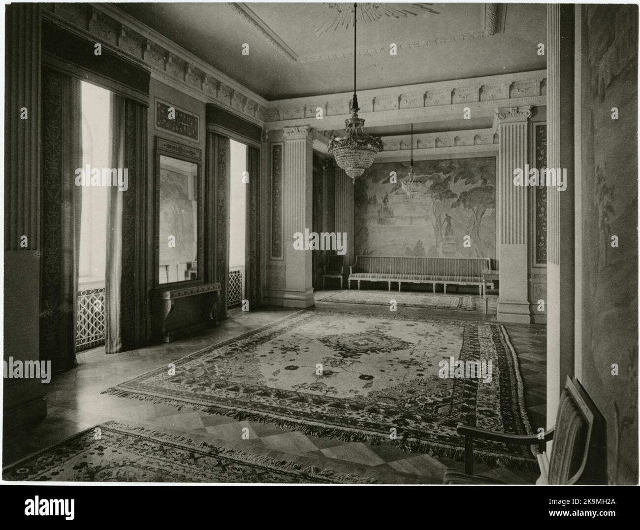 Stockholm Central Station. Royal waiting room after the redevelopment ...