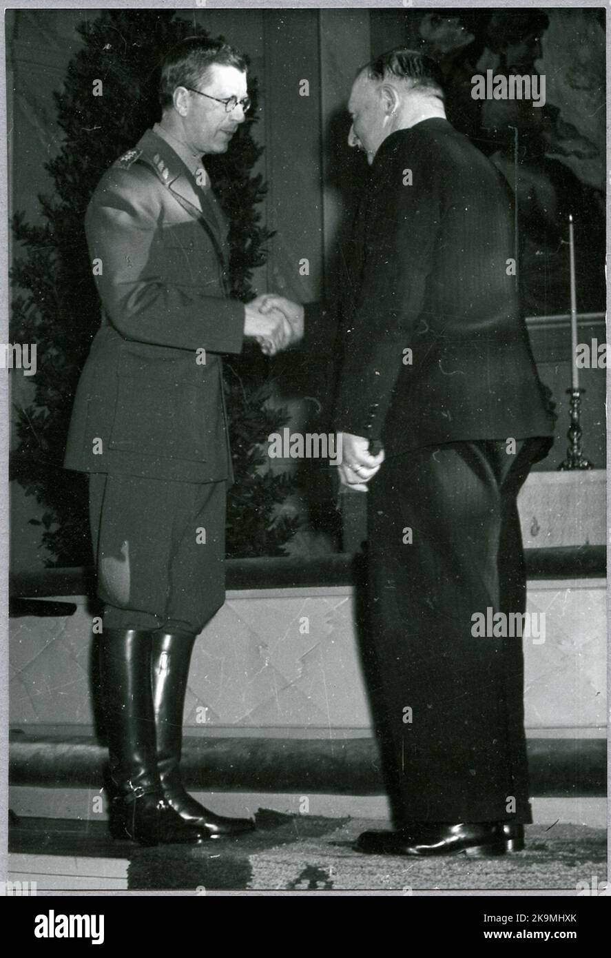 Inauguration of the electrification line Långsele - Boden. Crown Prince ...