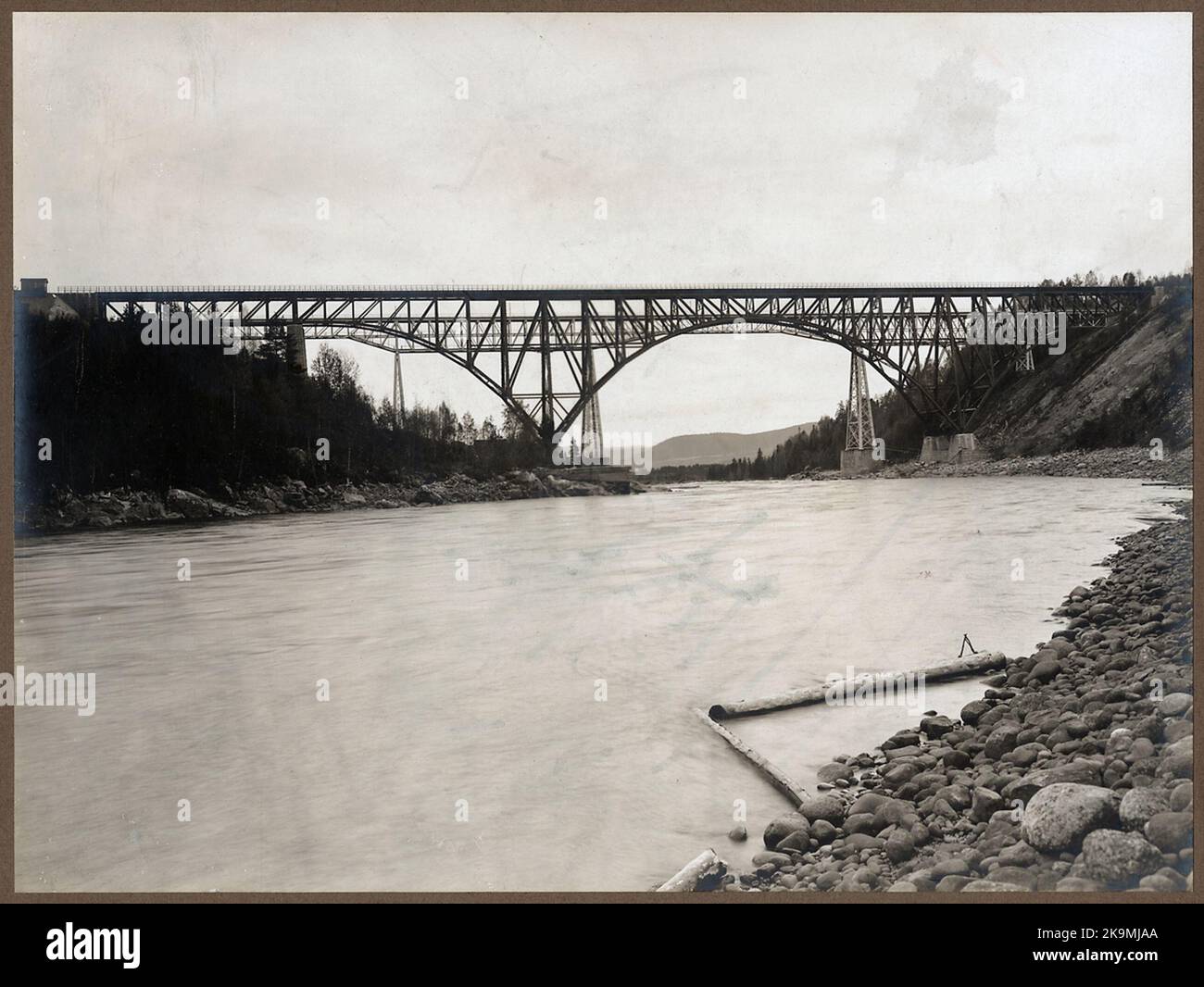 New bridge over the Ångerman River at Forsmo Stock Photo - Alamy