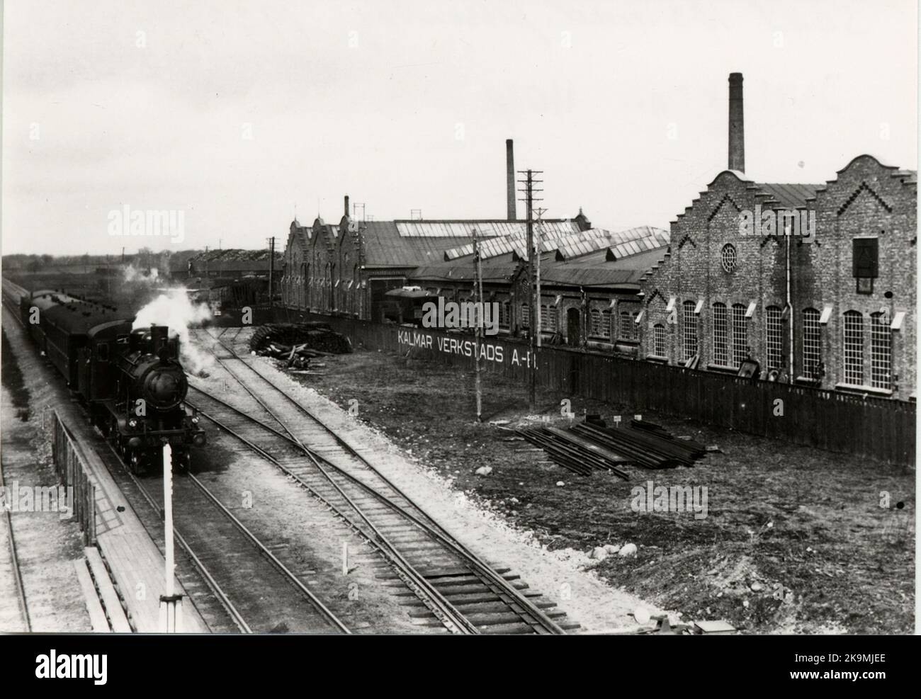 Sävsjöström-Nässjö Railway Sänj Lok 103, steam locomotive with ...