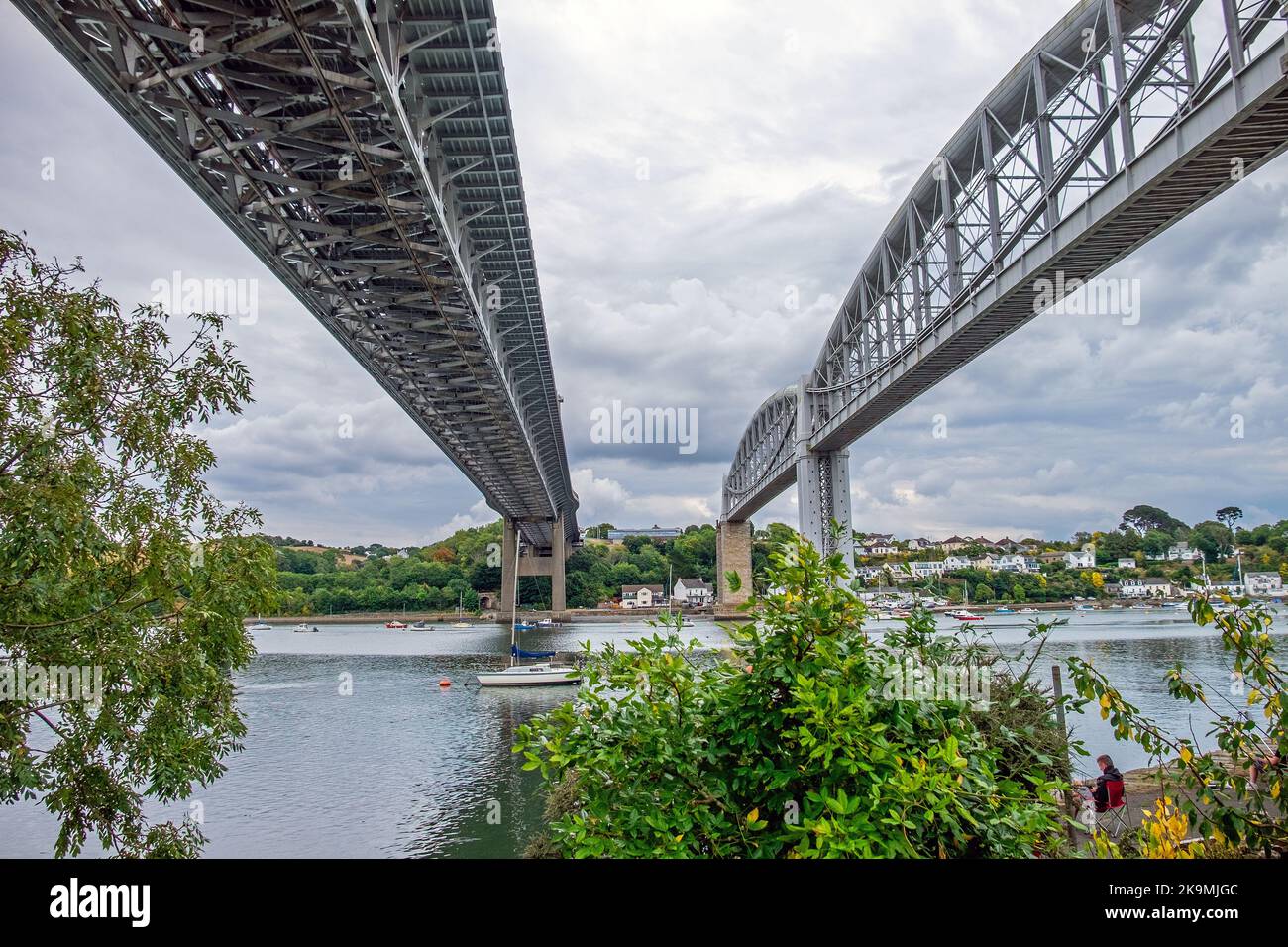 Devon cornwall border hi-res stock photography and images - Alamy