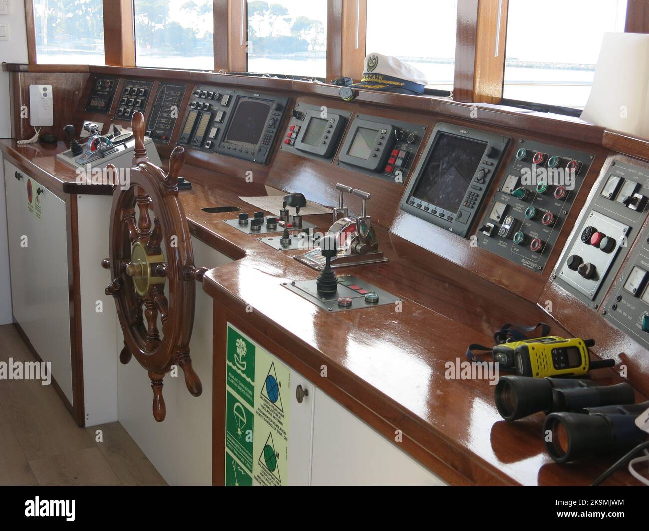 Navigation bridge view sailing hi-res stock photography and images - Alamy