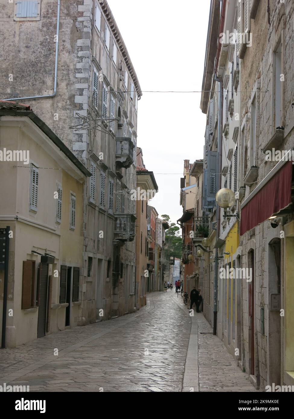 Tall buildings and narrow, cobbled streets characterise the Croatian ...