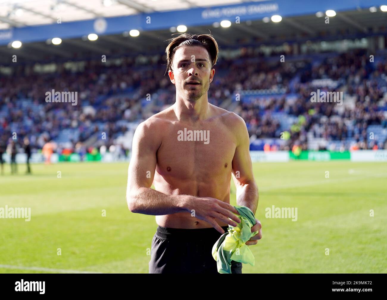 Manchester City's Jack Grealish after the Premier League match at the ...