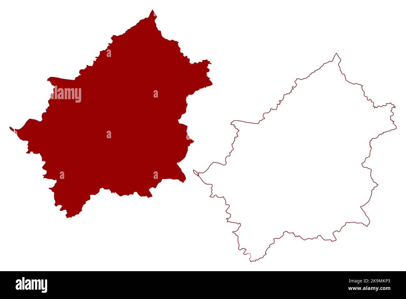 Carlisle Non-metropolitan district (United Kingdom of Great Britain and ...