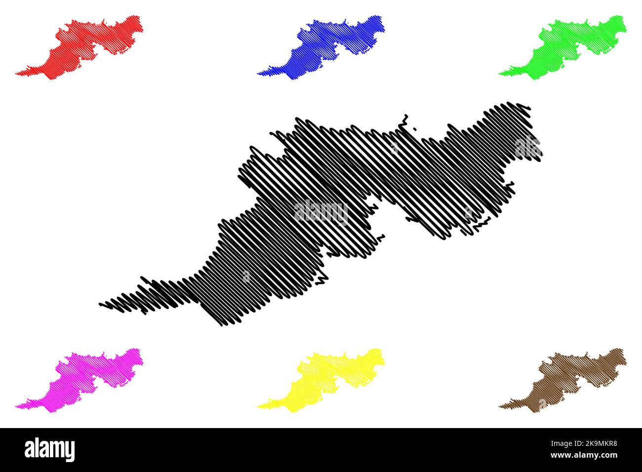 Tortola island (British Virgin Islands, United Kingdom, Cenrtal America ...