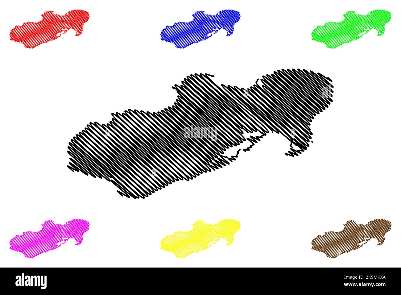 Utila Island Honduras Map