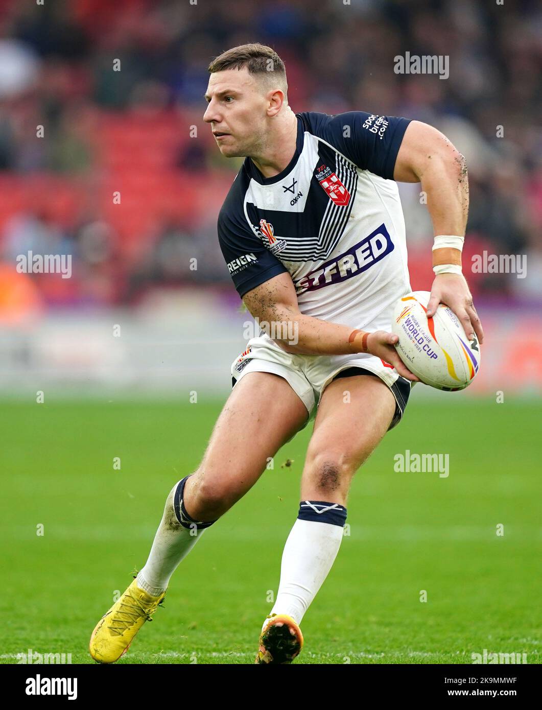 England's George Williams during the Rugby League World Cup group A ...