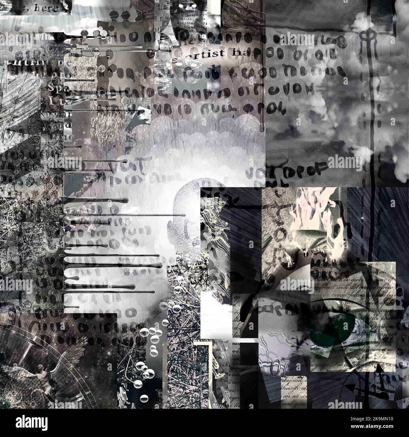 Complex abstract art. 3D rendering Stock Photo - Alamy