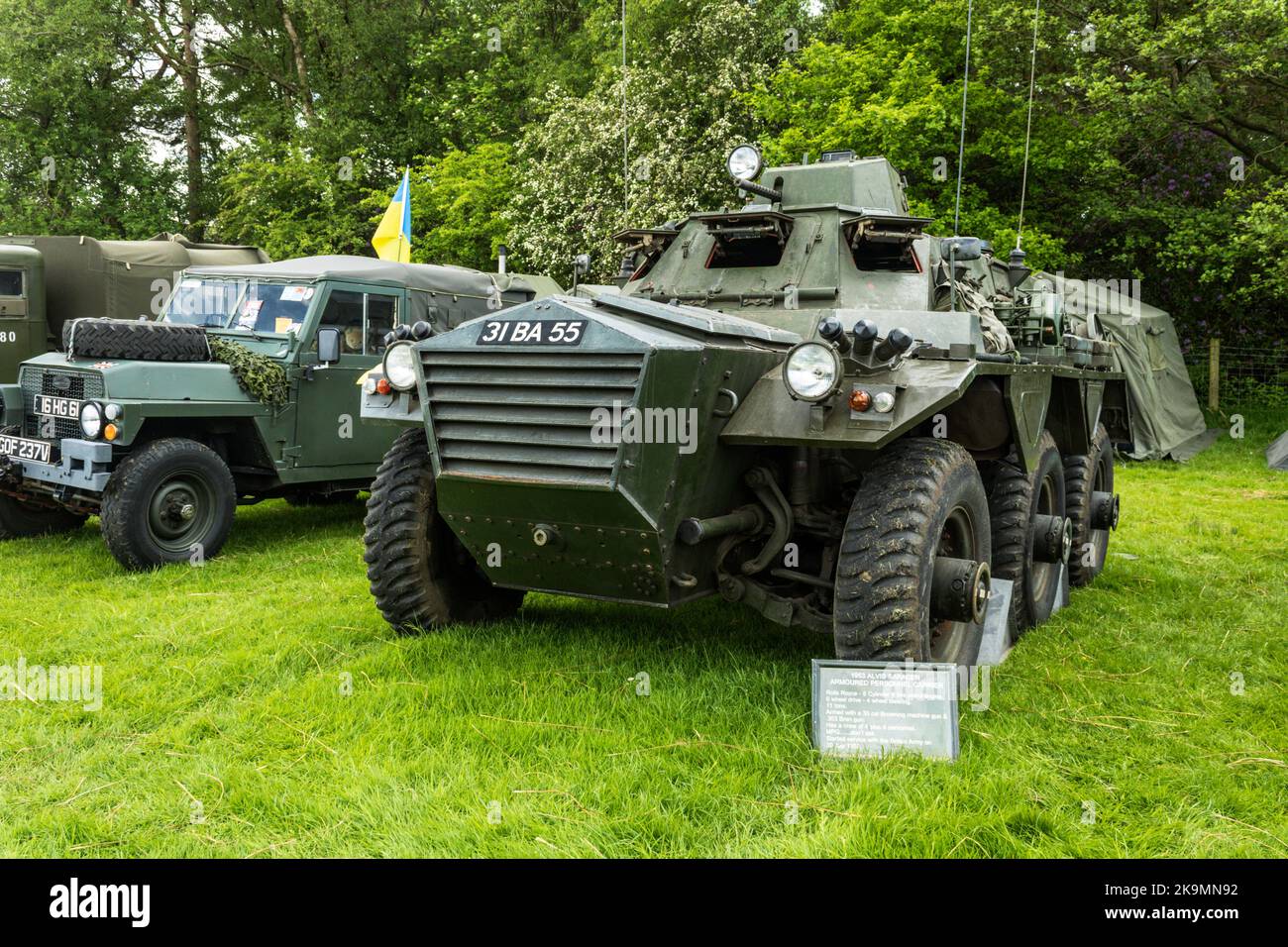 1953 Alvis Saracen Armoured Personnel Carrier. Chipping Steam Fair 2022 ...