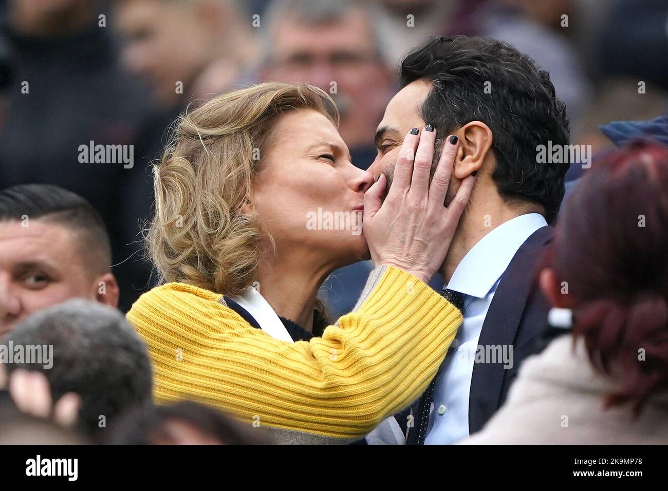 Newcastle United co-owners Amanda Staveley (left) and husband Mehrdad ... Newcastle United co-owners Amanda Staveley (left) and husband Mehrdad ...
