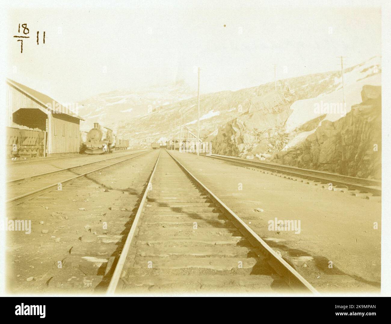 The national border station Stock Photo - Alamy