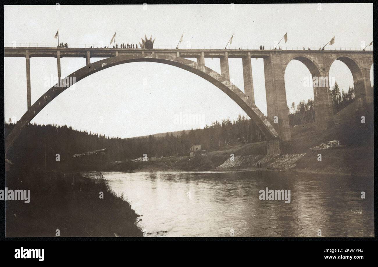 Opening of the other Tallberg Bridge Stock Photo - Alamy
