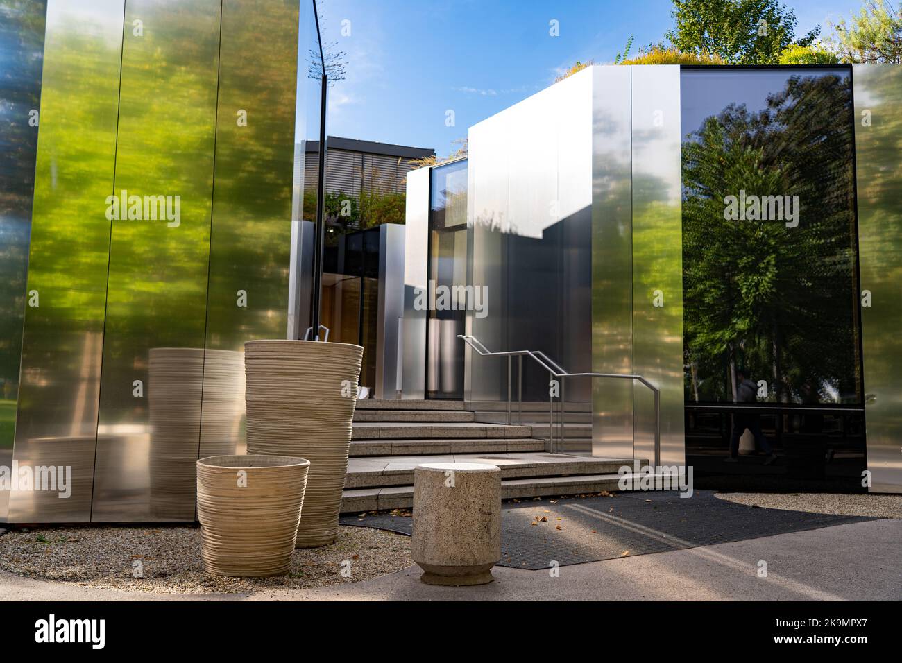 Restaurant meierei architecture austria hi-res stock photography and ...